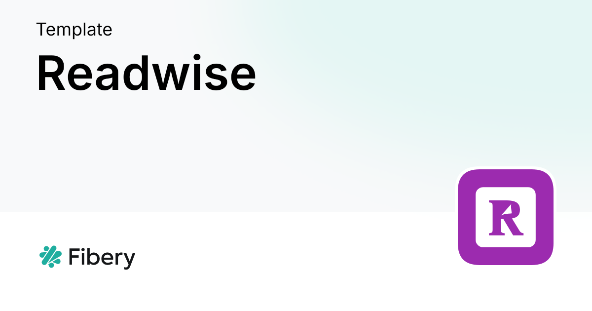 Readwise — Fibery