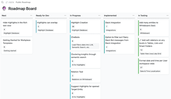 5 Best Public Product Roadmaps for SaaS Companies (2024)