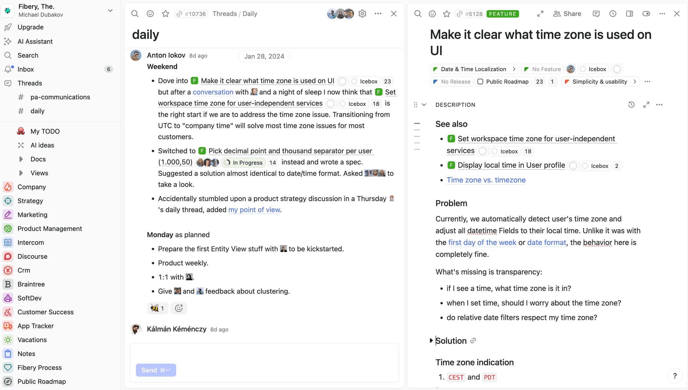 How Fibery Uses Fibery in 2024